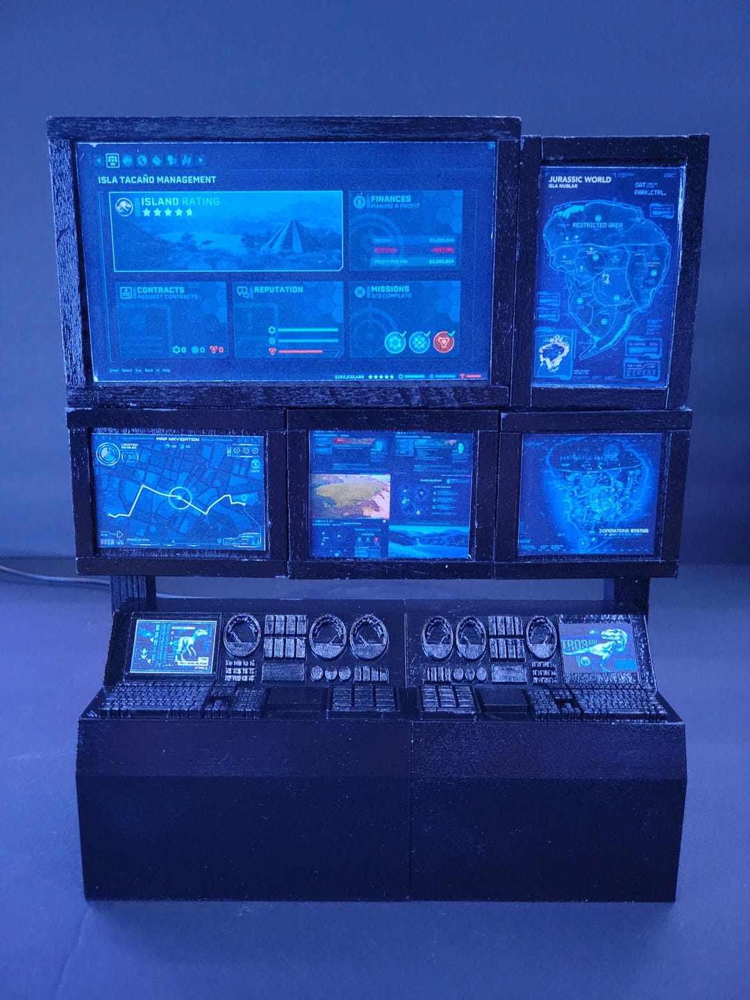 Jurassic World Control Center - Etsy