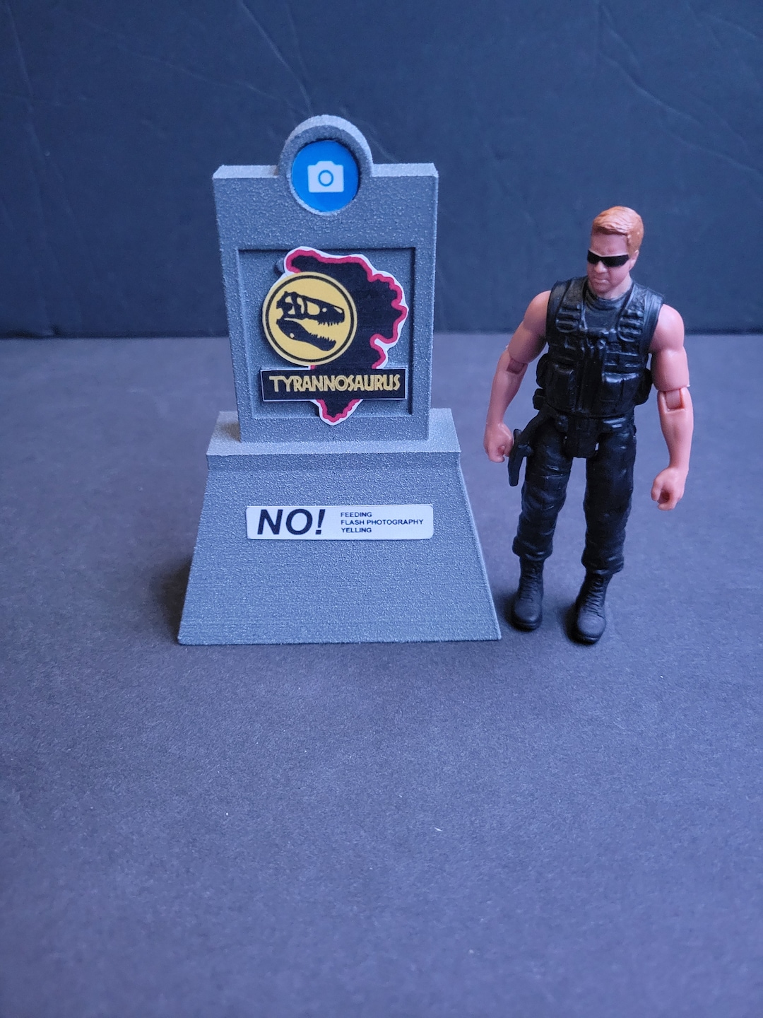 Tyrannosourus Paddock Sign - Etsy