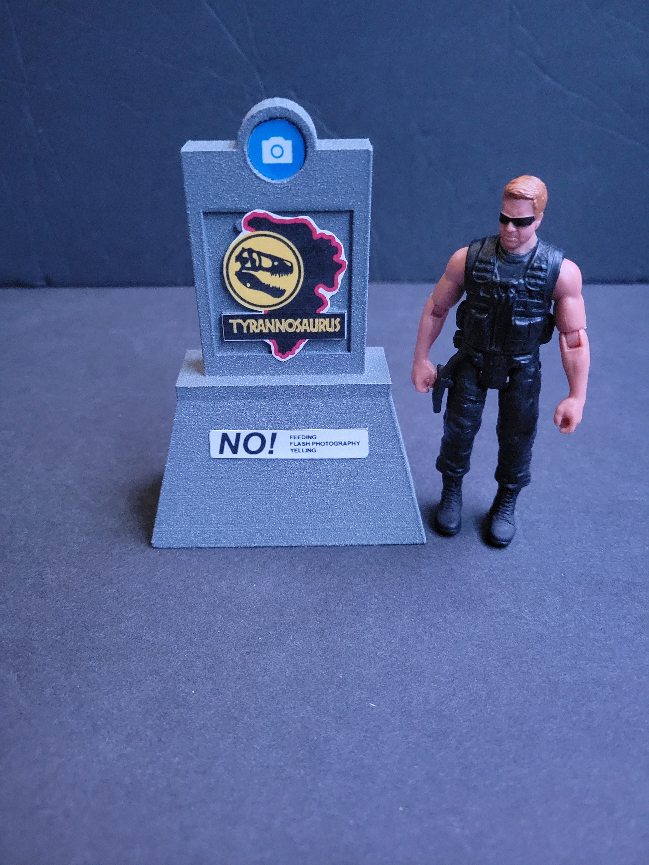 Tyrannosourus Paddock Sign - Etsy