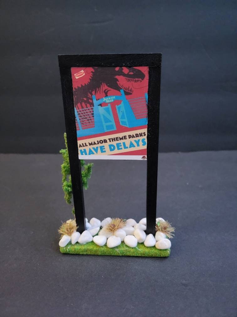 Jurassic Park Sign - Etsy