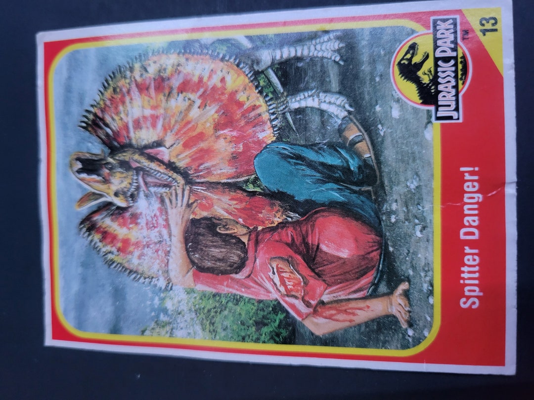 Spitter Danger! Kenner JP Card - Etsy