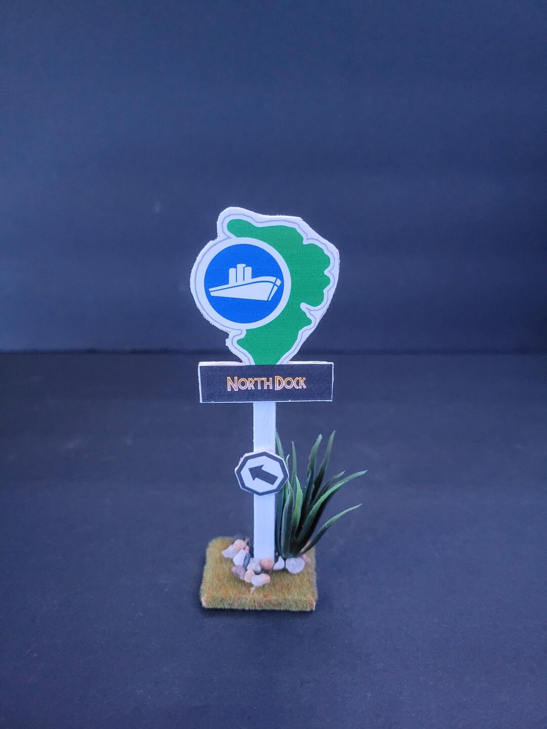 North Dock Sign - Etsy