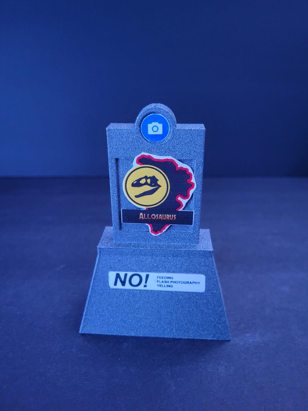 Allosaurus Paddock Sign - Etsy