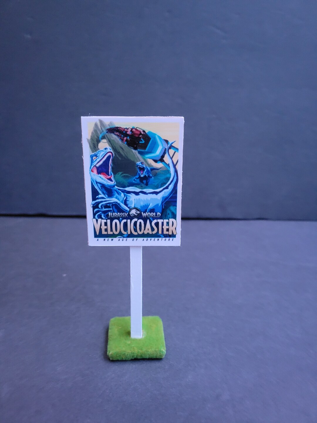Velociraptor Coaster Sign - Etsy