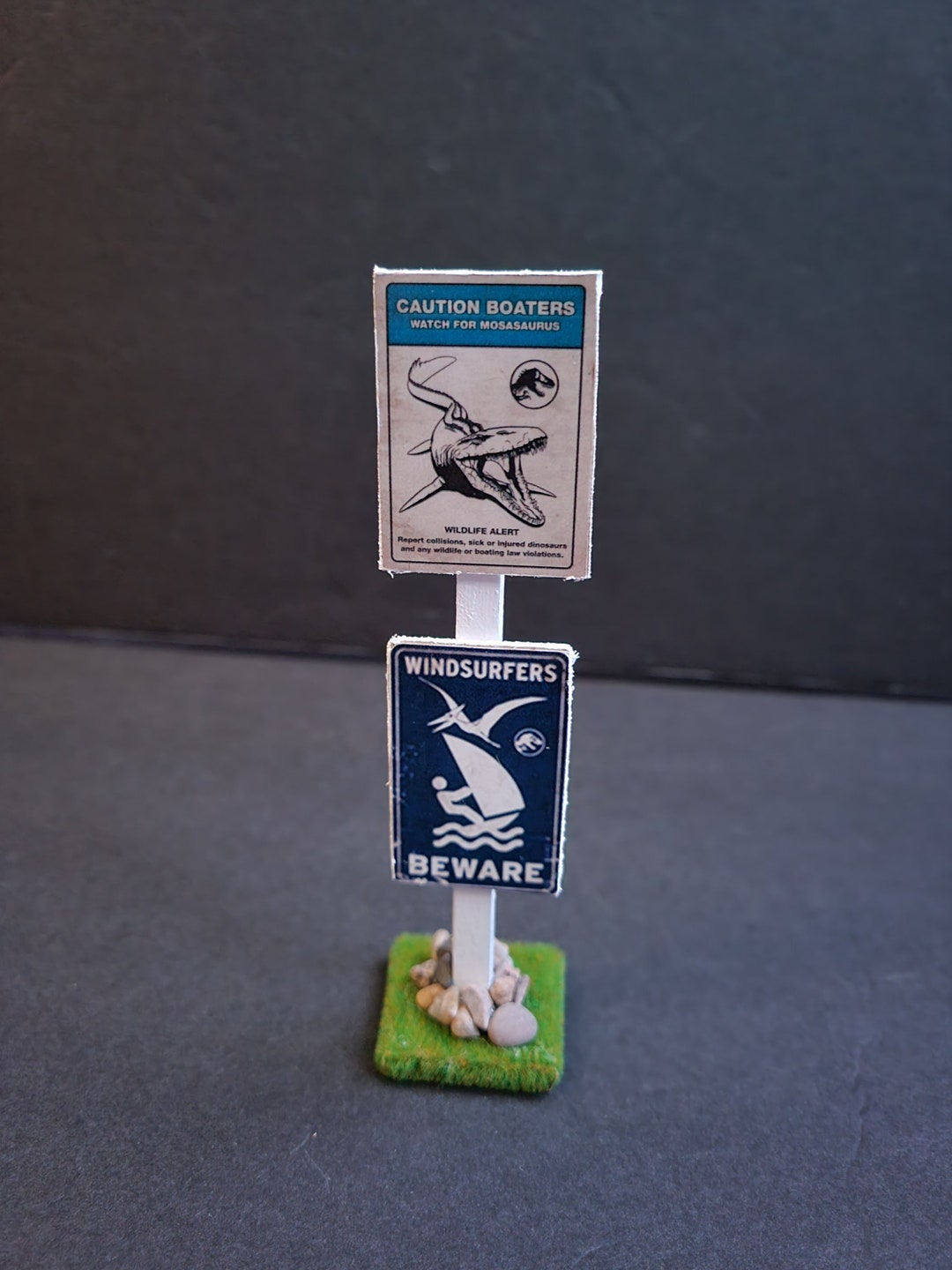 Water Dino Warning Sign - Etsy