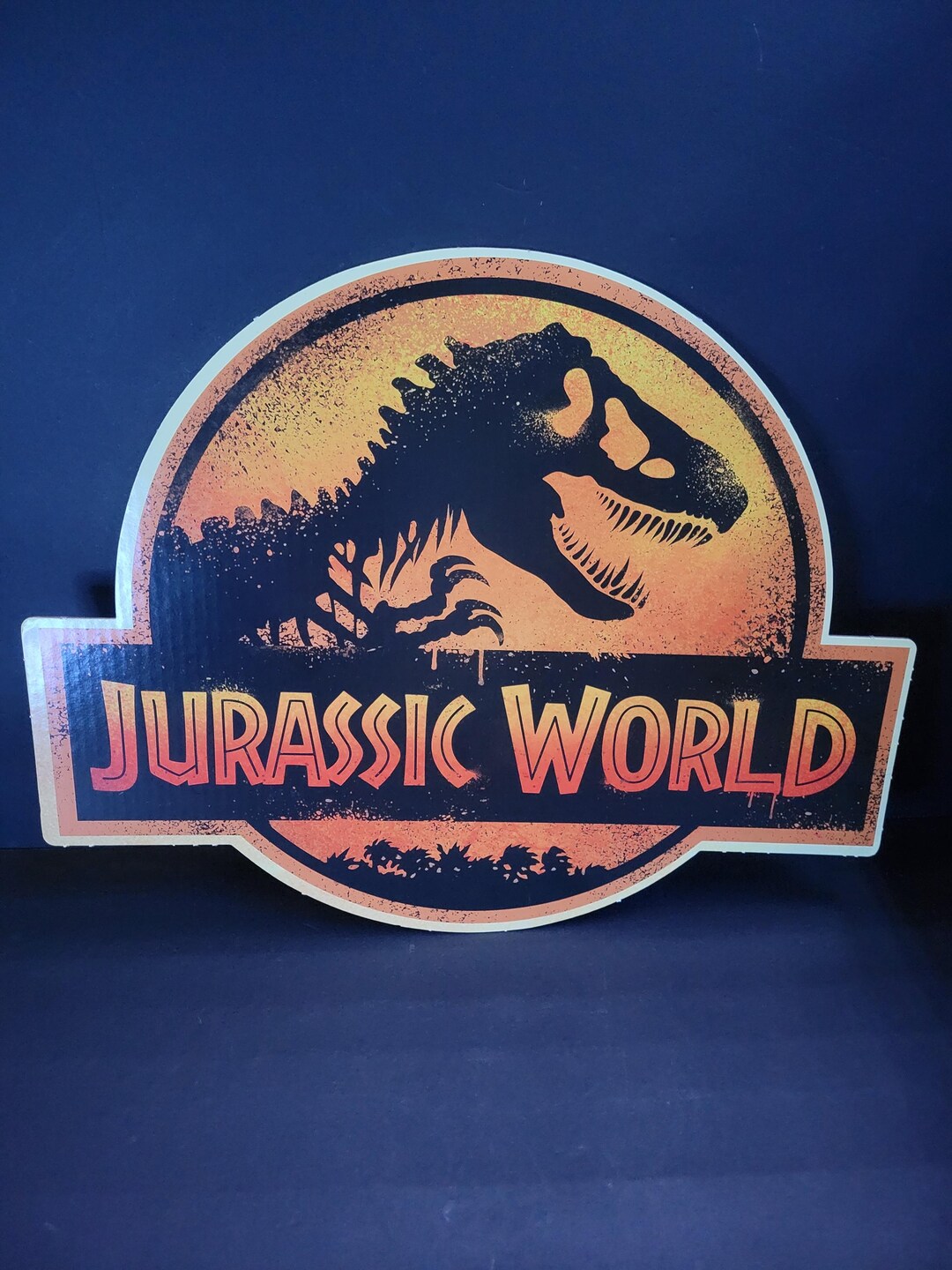 Jurassic World Display Sign - Etsy