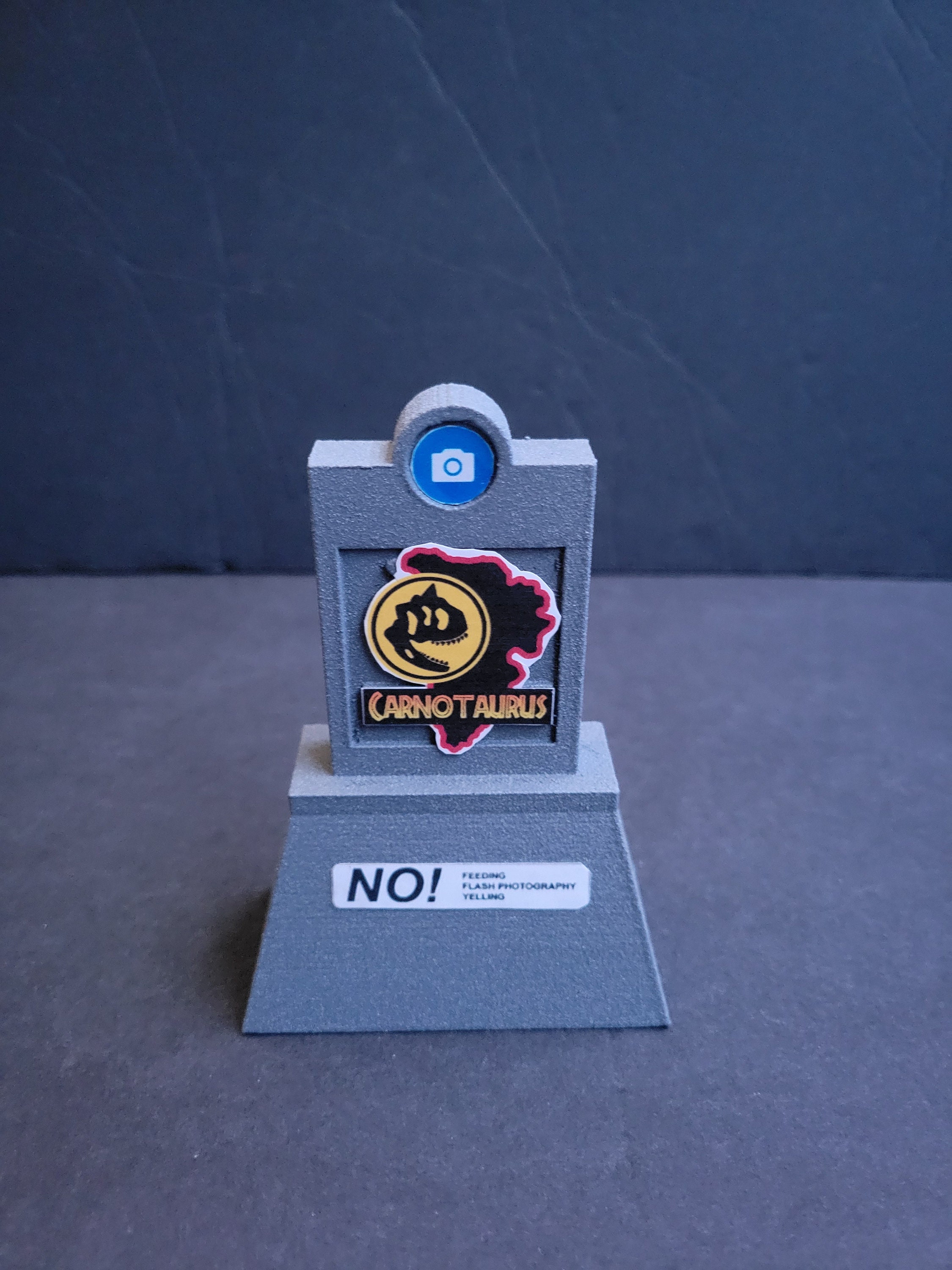 Carnotaurus Paddock Sign - Etsy