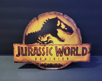 Jurassic World Sign - Etsy Australia