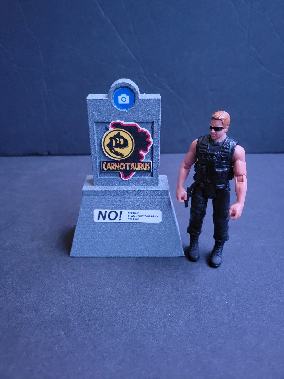 Carnotaurus Paddock Sign - Etsy