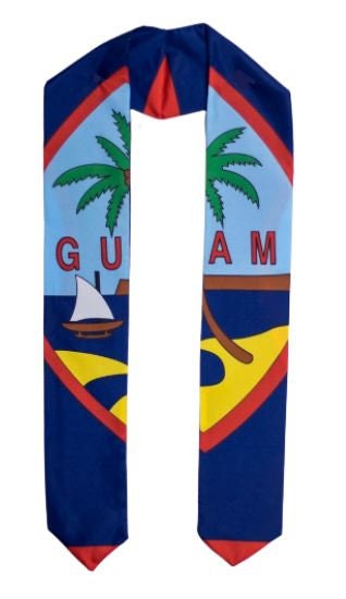 Guam Graduation Stole - Etsy
