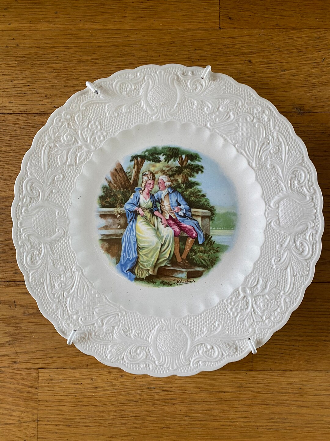 Adams Pottery Decorative Plate - Etsy
