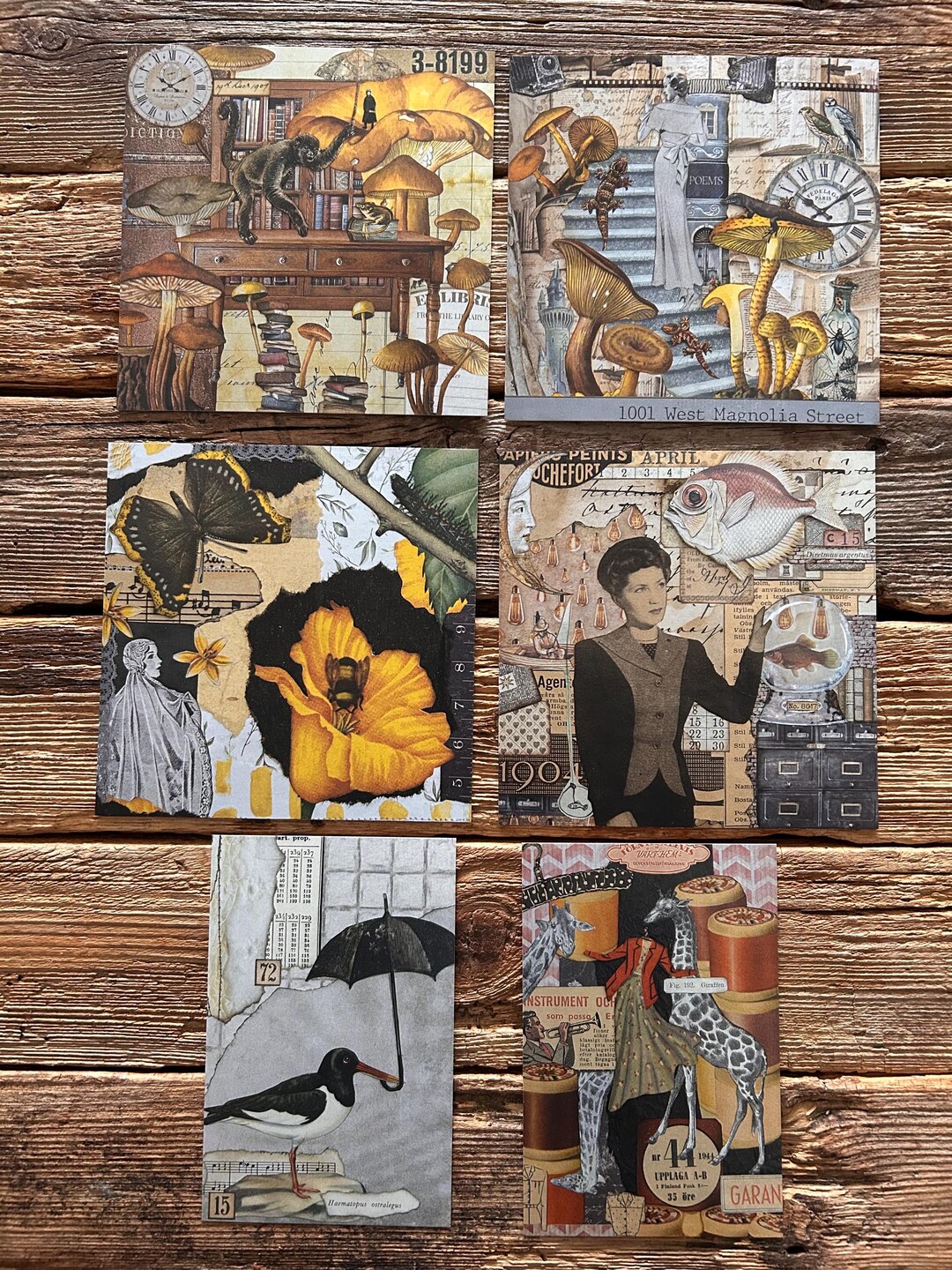 Postcards, Cards, Set of Postcards - Etsy