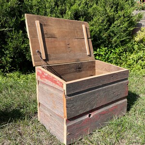 Barn Board Slant-top Box - Etsy