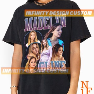 Madelyn Cline T-shirt Movie Character Actress Vintage Bootleg Hoodie ...