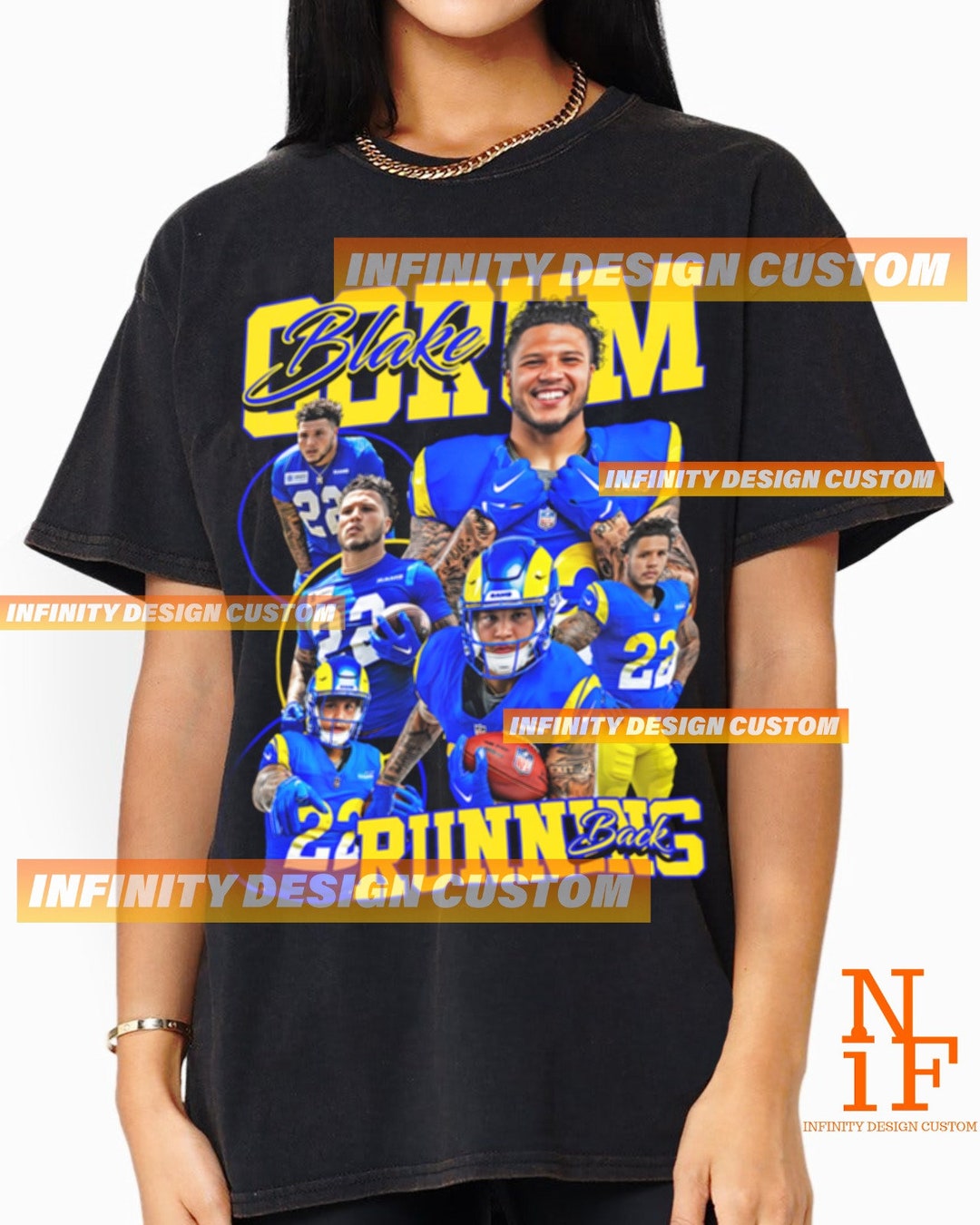 Blake Corum Shirt Vintage 90s T-shirt Merchandise Bootleg Vintage ...