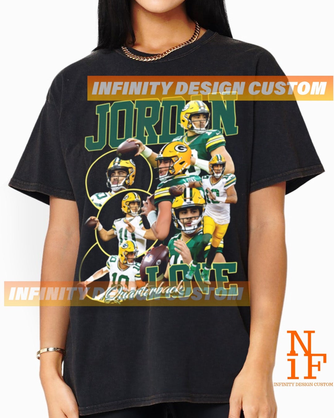 Jordan Love Shirt Vintage 90s T-shirt Merchandise Bootleg Vintage ...