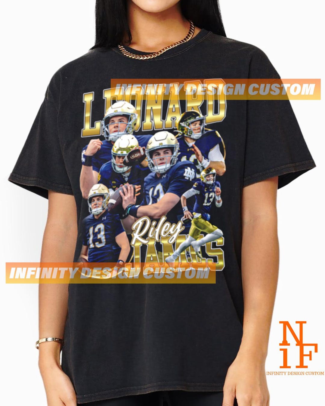 Riley Leonard Shirt Vintage 90s T-shirt Merchandise Bootleg Vintage ...