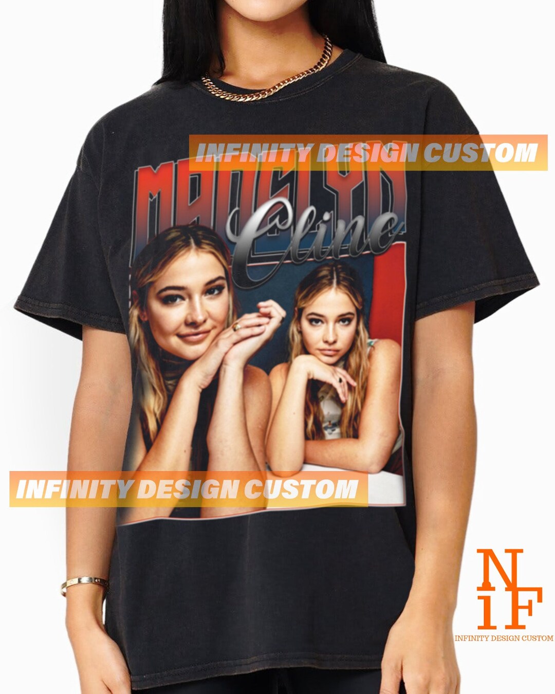 Madelyn Cline T-shirt: Vintage Movie Character Graphic Tee - Etsy