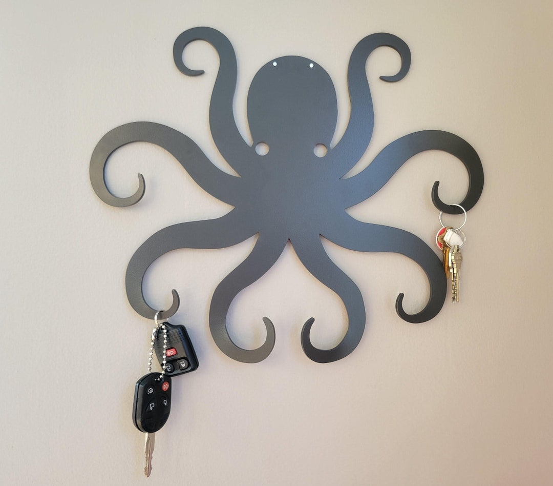 Octopus Key Holder - Etsy