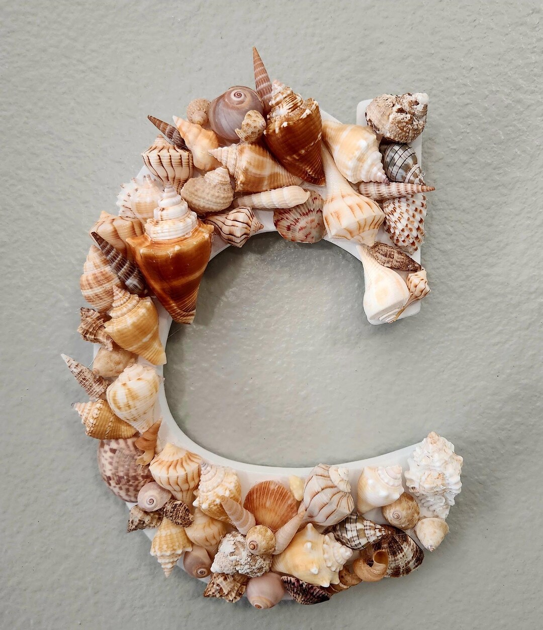 Shell Letter Beach House Decor - Etsy