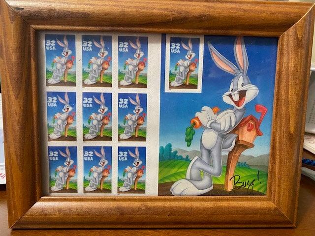 Bugs Bunny Collector Series | Single Sheet of 10 Stamps 32 Cents USPS ...