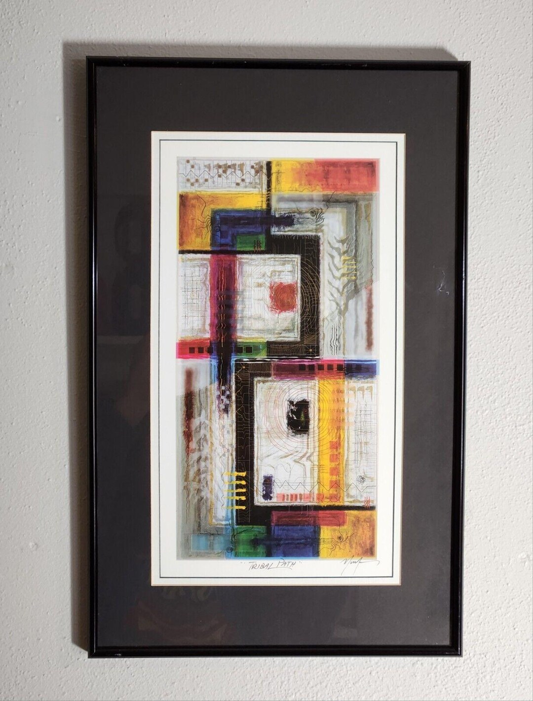 Marvin Murf Murphy Art "tribal Path" Signed Print Professionally ...