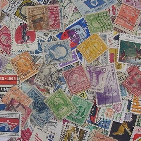 Us Stamp Lot - Etsy