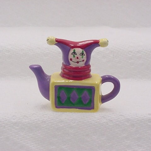 Red Rose Tea Figurine Mini Teapot 1990's - Etsy