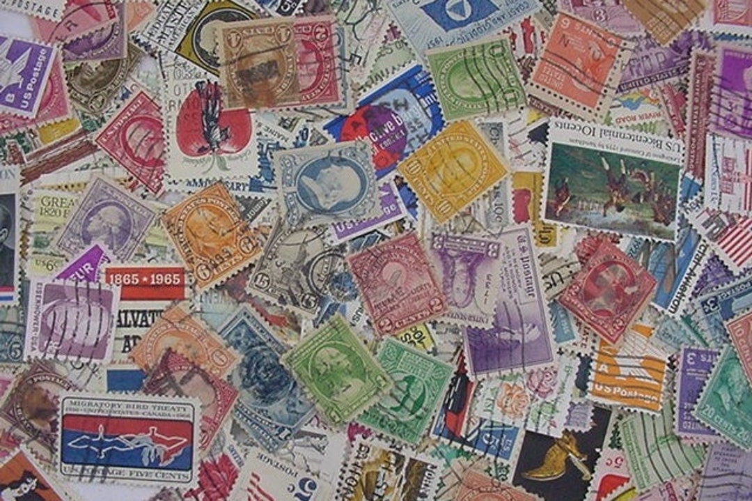 Lot of Old US Postage Stamps 260 Vintage Antique Early United States - Etsy