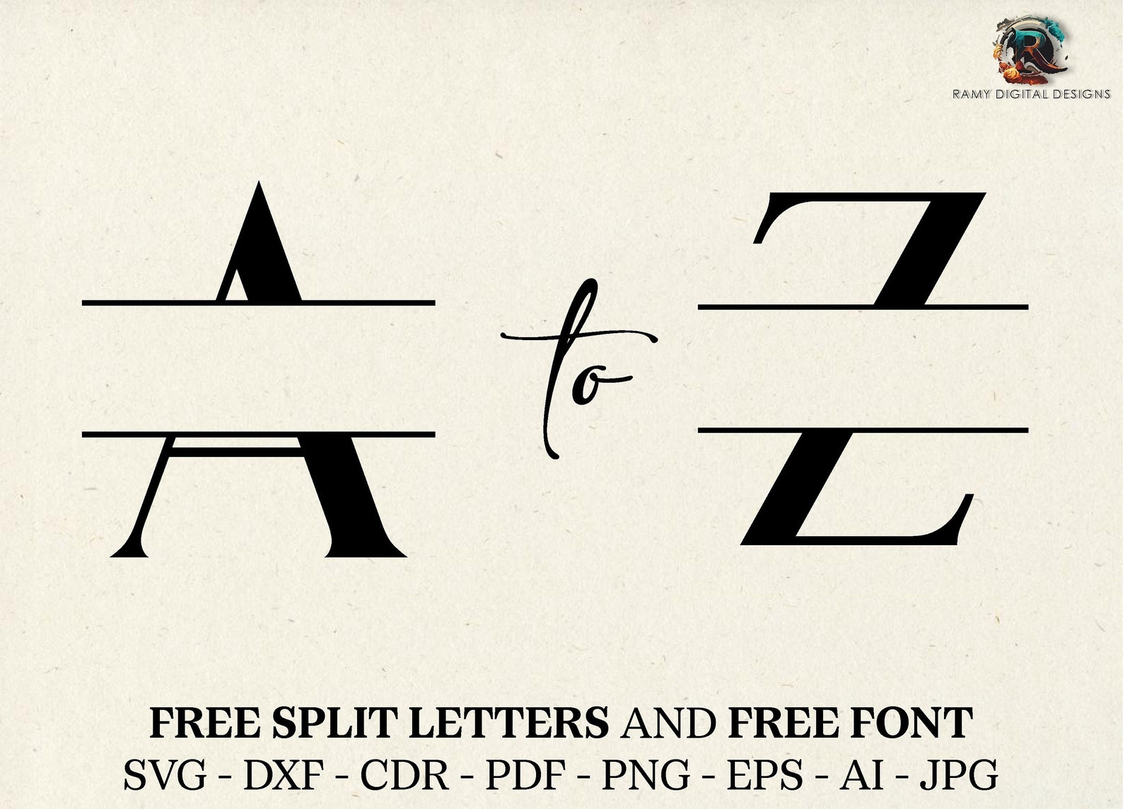 Floral Frame Svg I Split Monogram SVG I Last Name SVG I Cutting Board ...