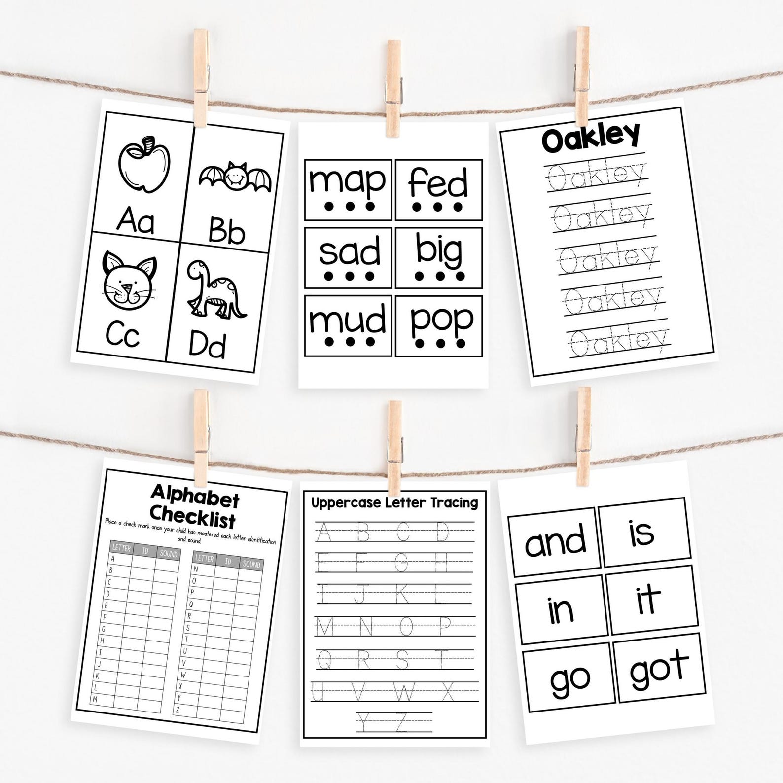 Advanced Kindergarten Prep Packet I Learning Worksheets I Alphabet I ...