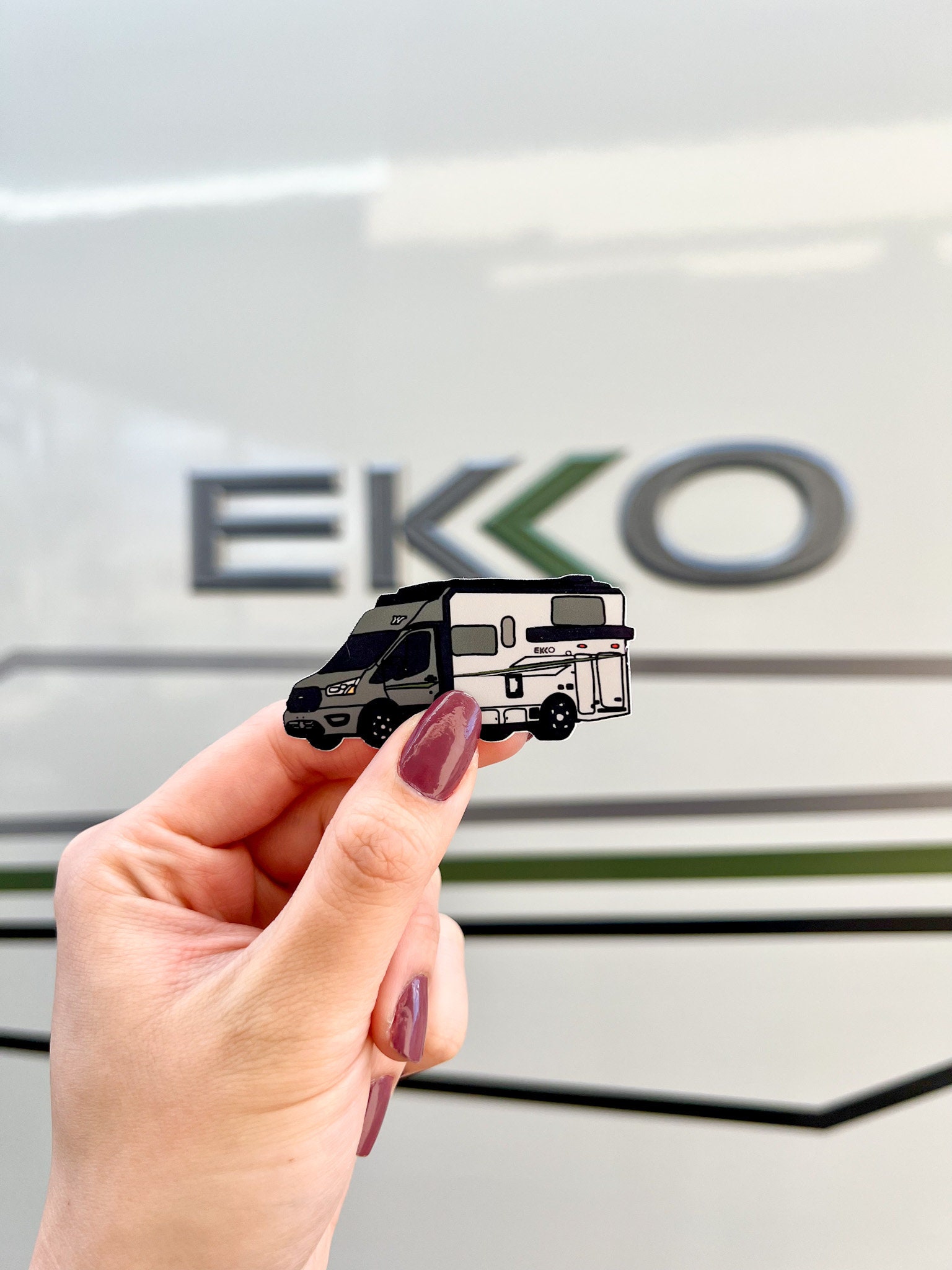 RV Decals Transit Van Sticker Camping Sticker EKKO Class C Travel ...