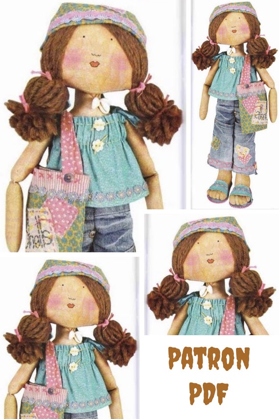 Amigurumis.model Doll Rags . Pattern With Tutorials in French - Etsy