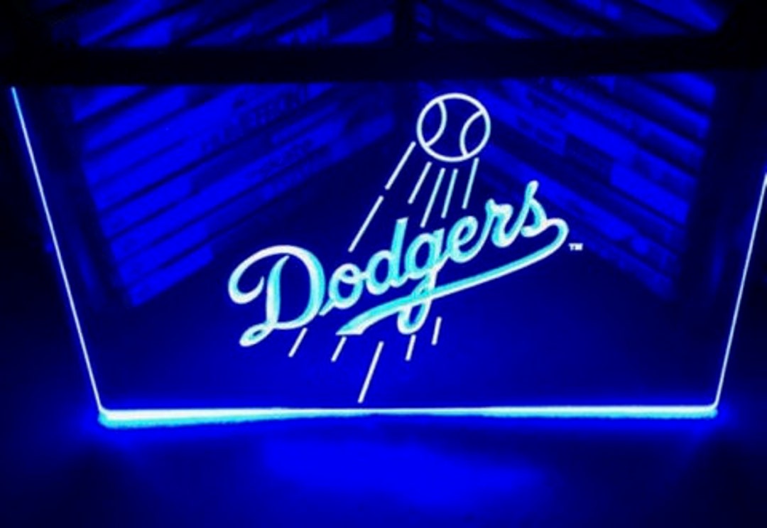 DODGERS LED Neon Light Sign 8x12 - Etsy