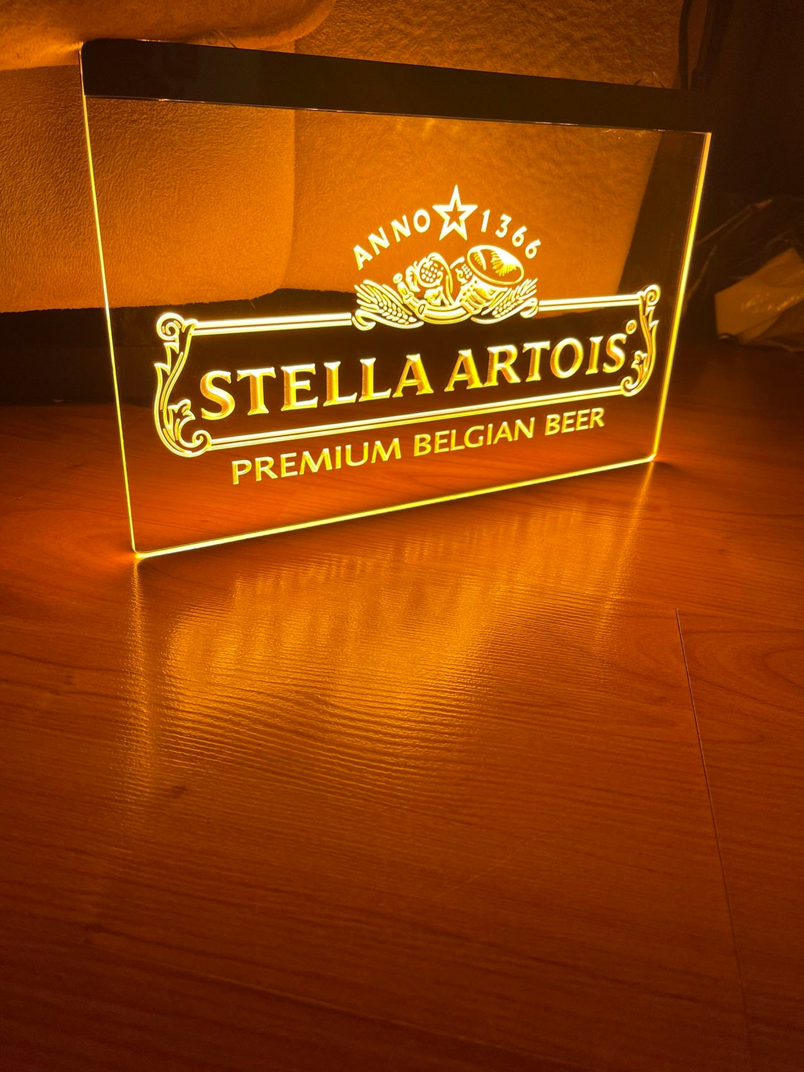 Stella Artois LED Neon Light Sign 8x12 - Etsy