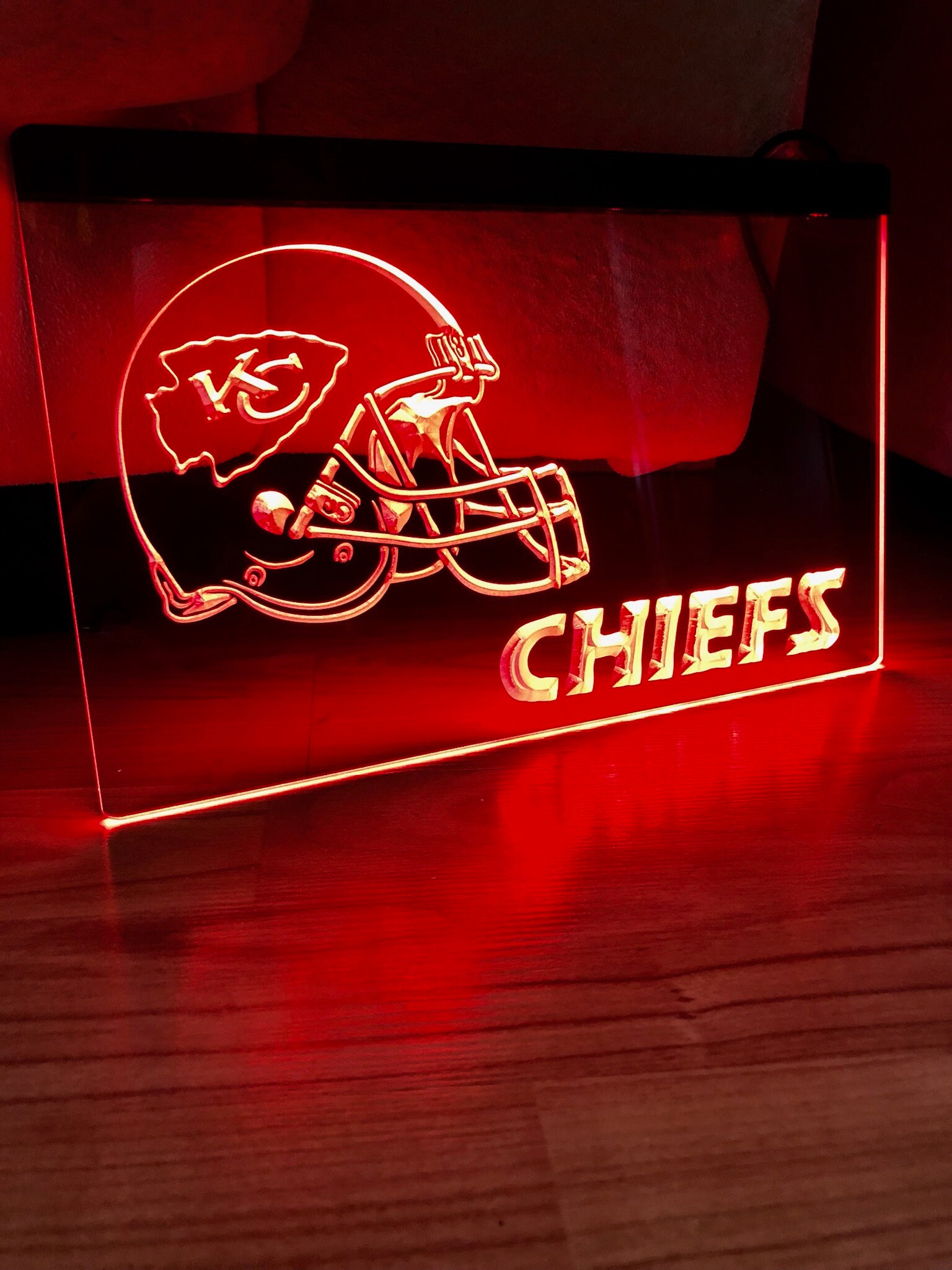 Kansas City Chiefs LED Neon Light Sign - Etsy