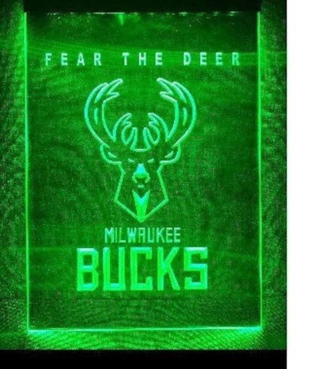 Milwaukee Bucks Neon LED Light - Etsy