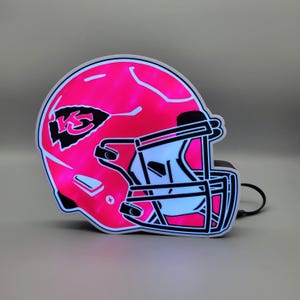 Kansas City Chiefs 3D Printed Light Box – Illuminate Your Fan Cave! - Etsy