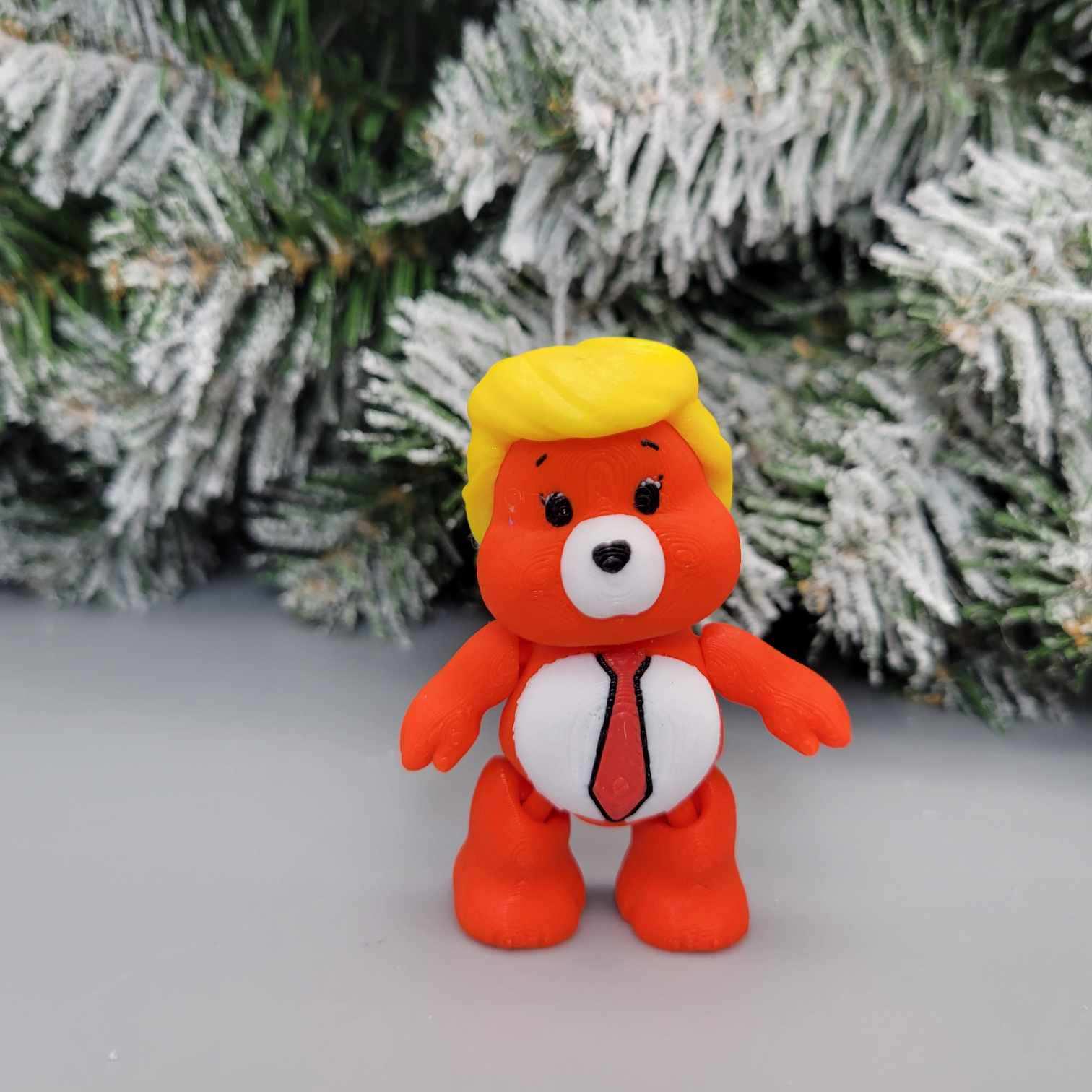 3D Printed Mini Care Bears Figurine - Whimsical Collectibles - Etsy