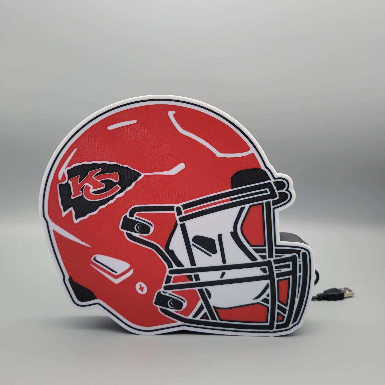 Kansas City Chiefs 3D Printed Light Box – Illuminate Your Fan Cave! - Etsy