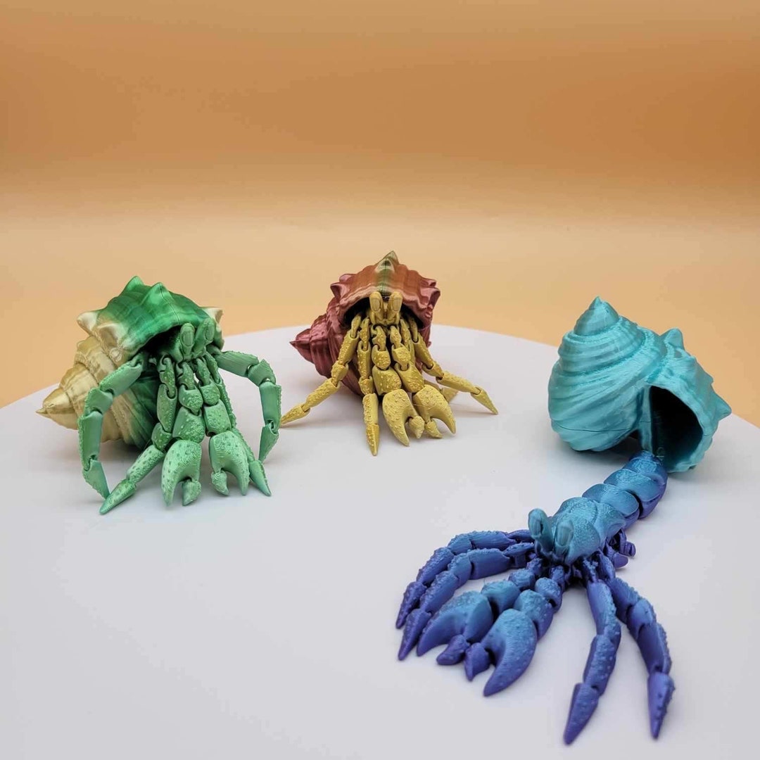 Hermit Crab With Shells! - Etsy
