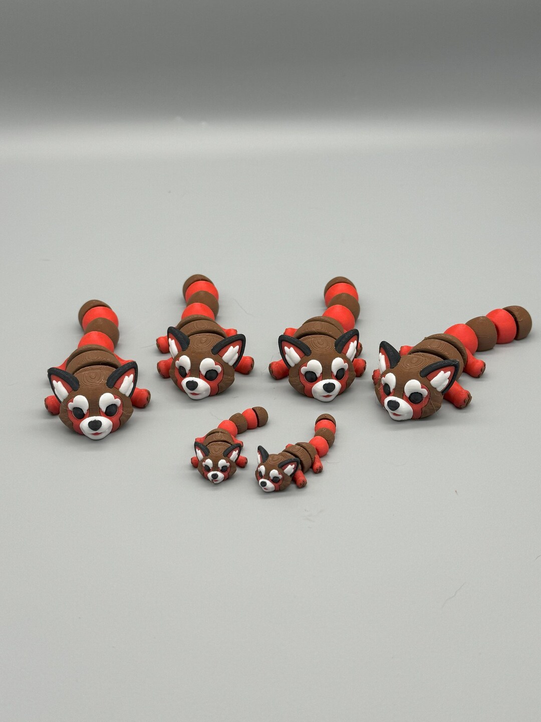 Red Panda - 3D Articulated - Etsy