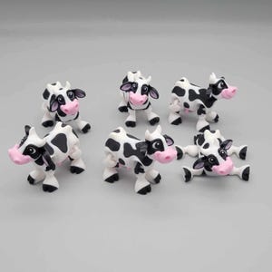 3D Printed Articulated Cow - Etsy