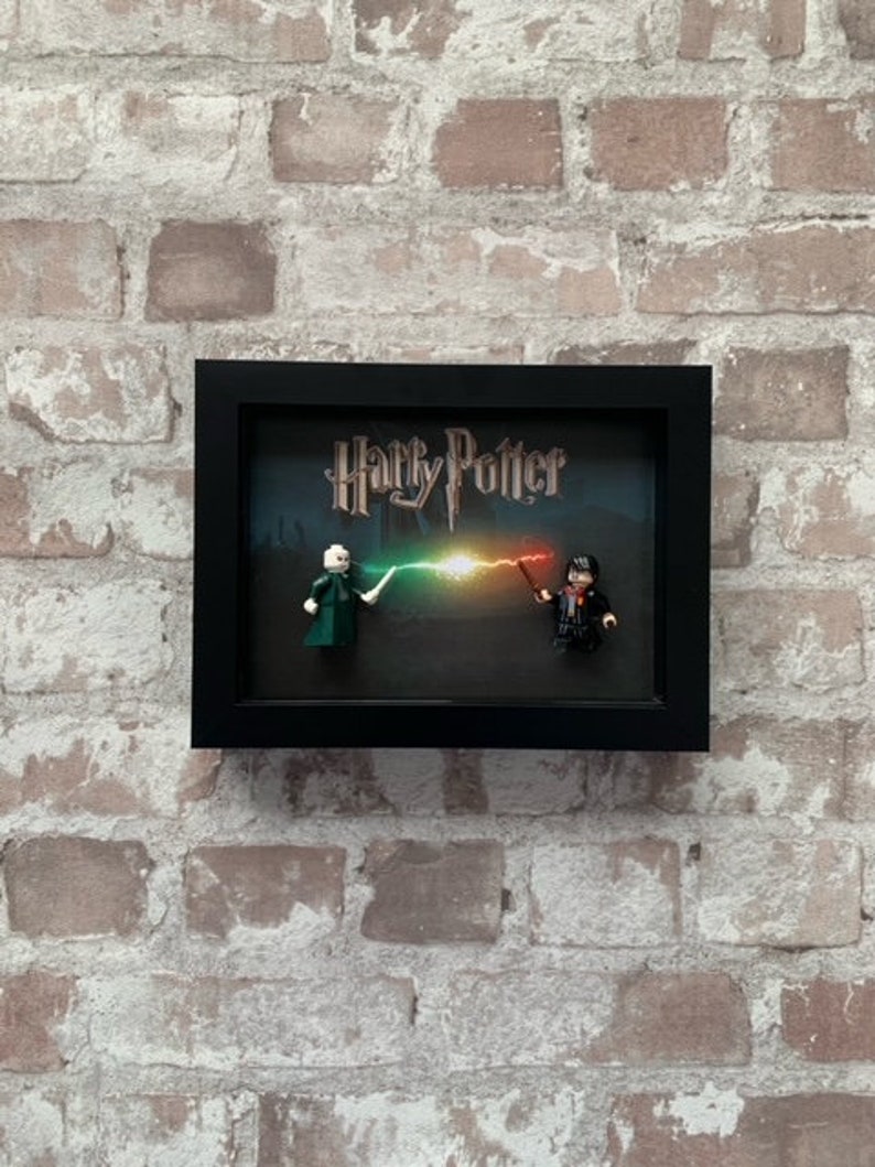 Harry Potter Duelling Lord Voldemort Mini Figure Picture Frame, Ideal ...