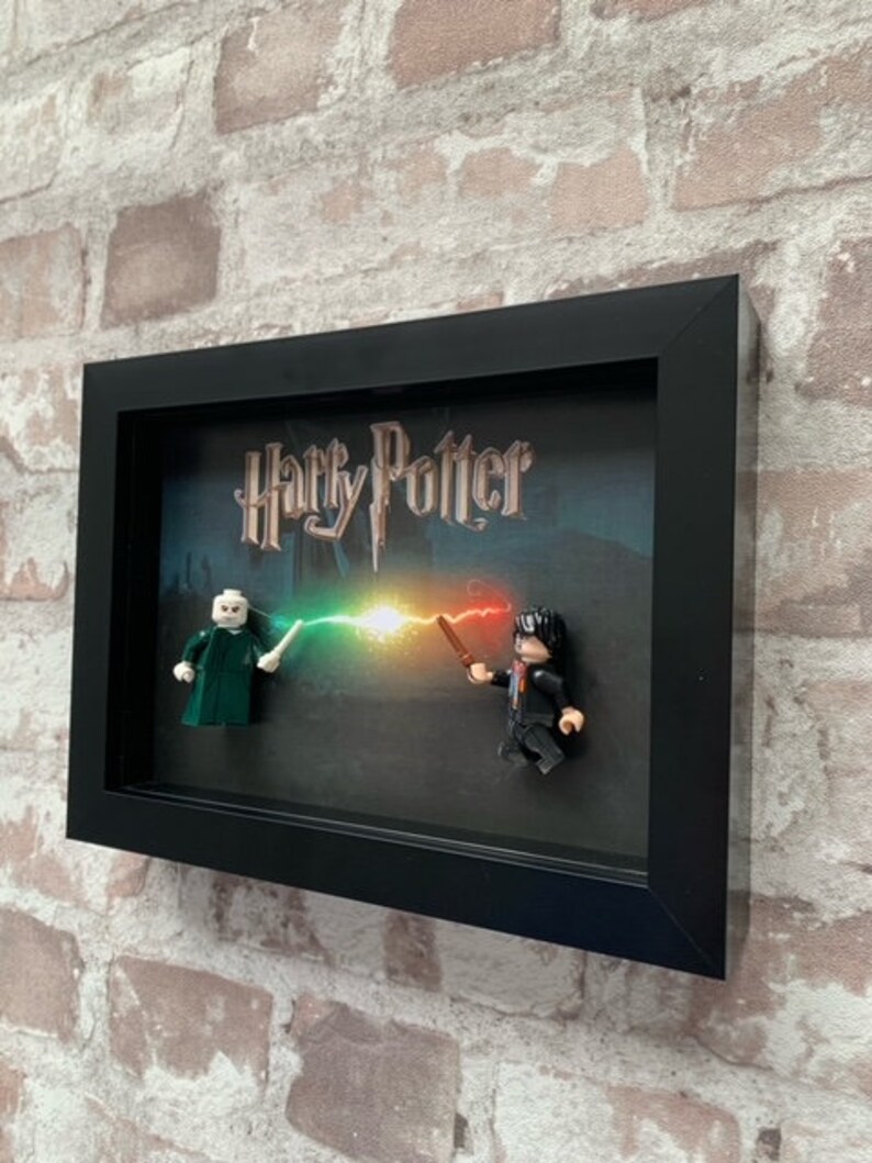 Harry Potter Duelling Lord Voldemort Mini Figure Picture Frame, Ideal ...