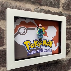 Pokémon Ash & Pikachu Mini Figure Picture Frame, Ideal Gift Idea for ...