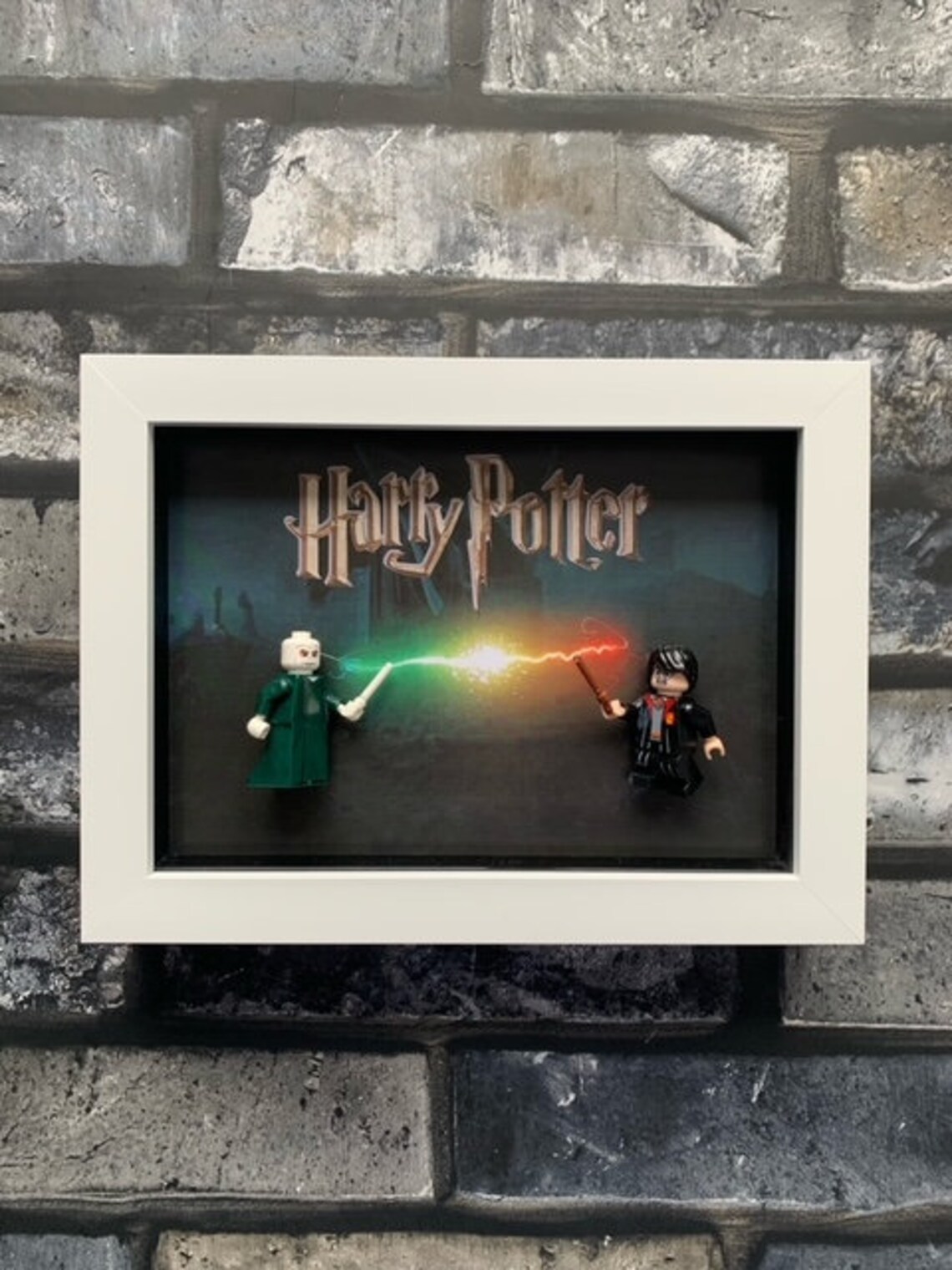 Harry Potter Duelling Lord Voldemort Mini Figure Picture - Etsy UK
