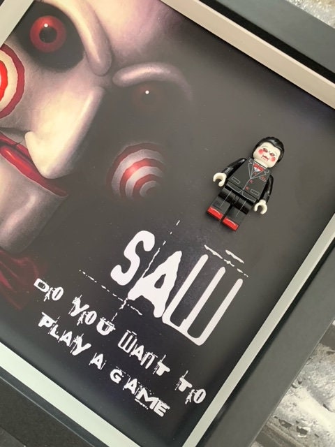 Horror Movie Collection SAW Billy Minifigz Framed Ideal - Etsy UK
