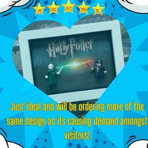 Harry Potter Duelling Lord Voldemort Mini Figure Picture Frame, Ideal ...