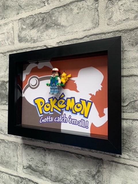 Pokémon Ash & Pikachu Mini Figure Picture Frame Ideal Gift - Etsy UK